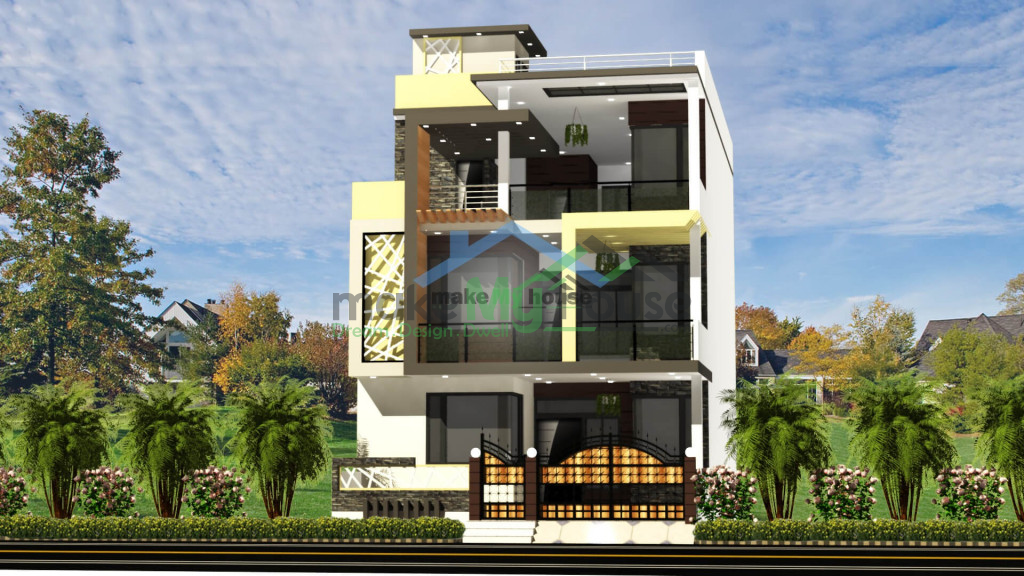 Buy 30x50 House Plan | 30 by 50 Elevation Design | Plot Area Naksha