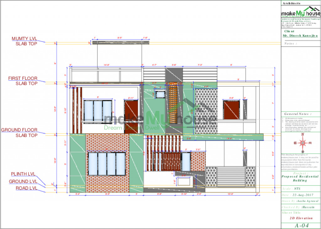 Buy 40x50 House Plan | 40 by 50 Front Elevation Design | 2000Sqrft Home ...