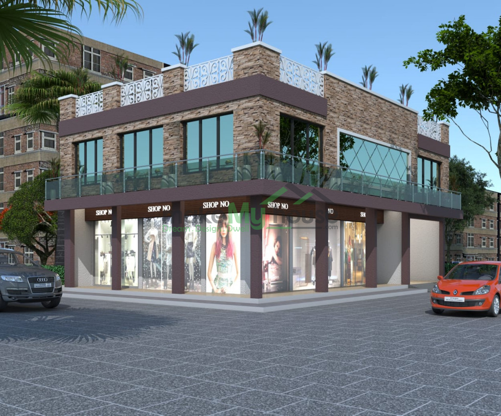 Showroom Exterior , Showroom Exterior, Commercial Building Exterior ...