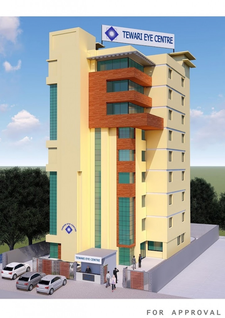 Hospital Elevation Designs | Best Exterior Design Architectural Plan ...