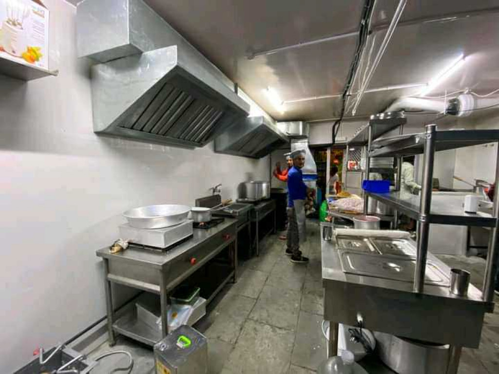 Restaurant Kitchen Interior | Best Interior Design Architectural Plan ...