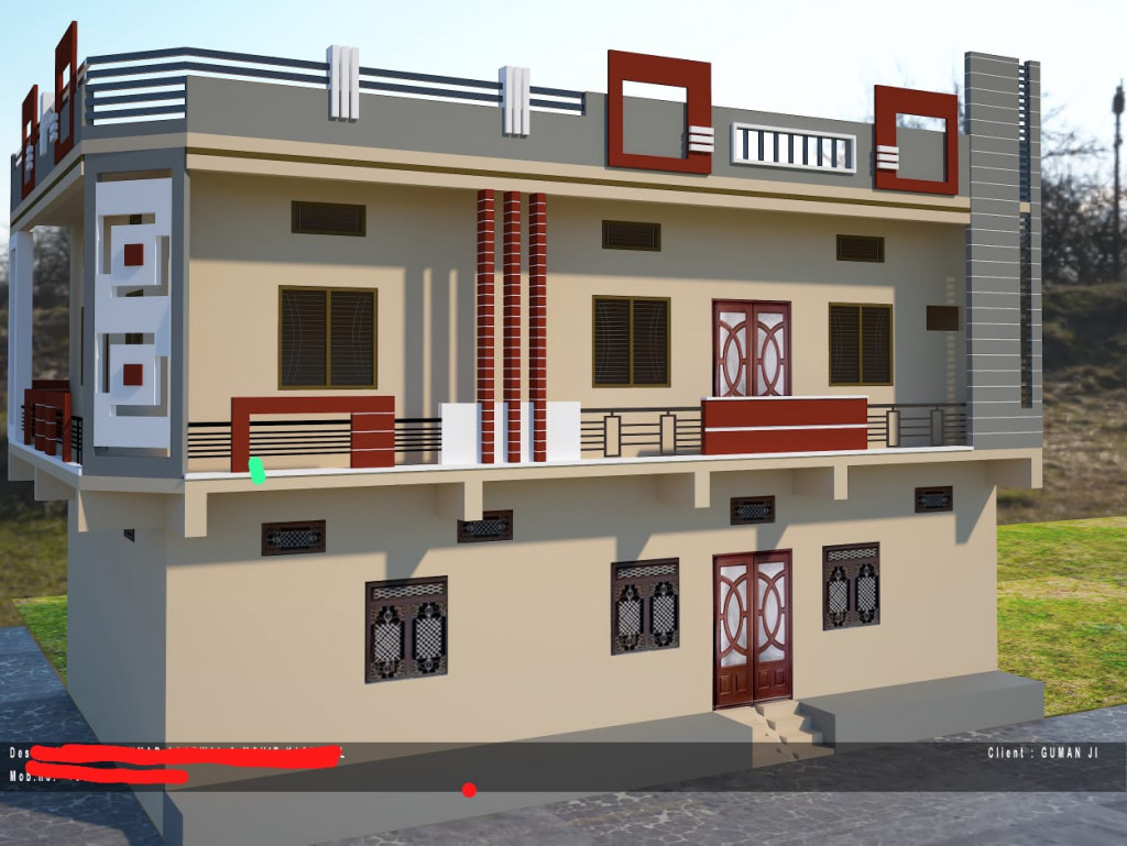 Duplex House Elevation Designs | Best Exterior Design Architectural ...