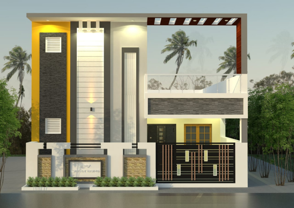 Simplex Elevation Designs | Best Exterior Design Architectural Plan ...