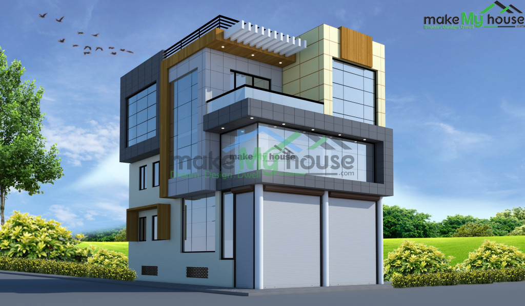 Buy 25x70 House Plan | 25 by 70 Elevation Design | Plot Area Naksha