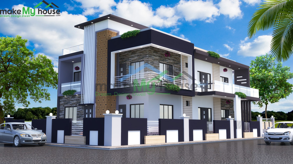 Buy 80x40 House Plan | 80 by 40 Elevation Design | Plot Area Naksha
