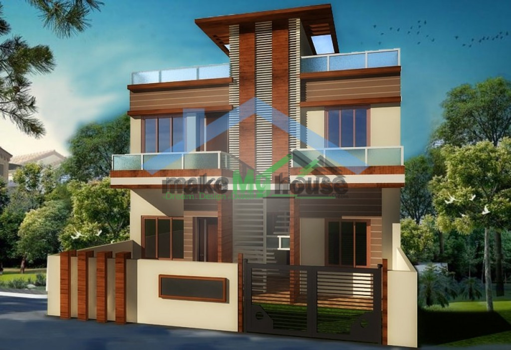 Buy 26x50 House Plan | 26 by 50 Elevation Design | Plot Area Naksha