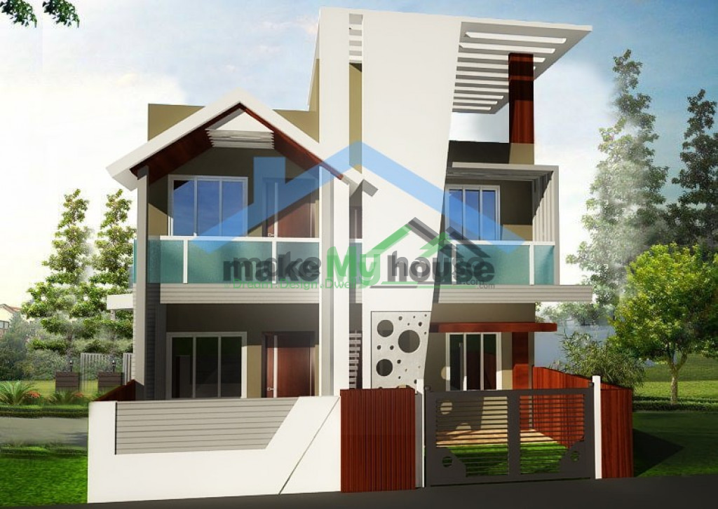 Buy 26x50 House Plan | 26 by 50 Elevation Design | Plot Area Naksha