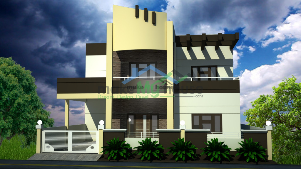 Buy 40x70 House Plan | 40 by 70 Elevation Design | Plot Area Naksha