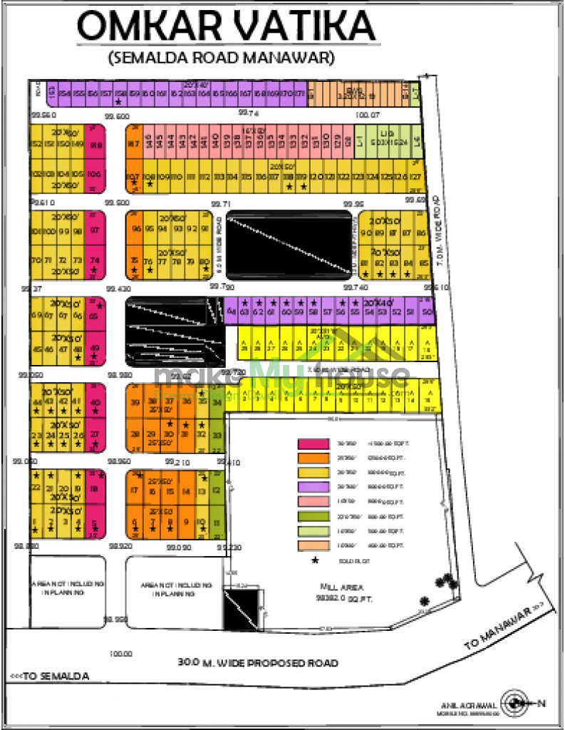 Colony Development Plan, Floor Plan, Layout Plan, Colony Plan, Plotting ...