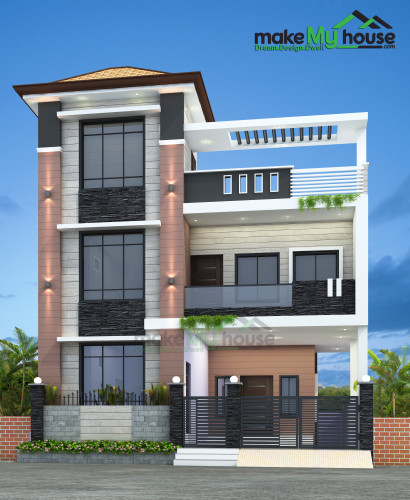 House Front Elevation Designs For Double Floor South Facing | Floor Roma