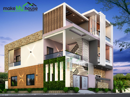 House Front Elevation Designs For Double Floor West Facing | Floor Roma