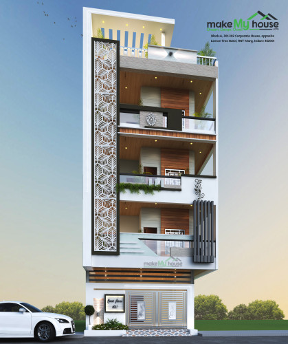 21*50 House plan, 1050 SqFt Floor Plan duplex Home Design- 9978