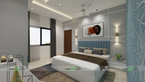 35*30 House plan, 1050 SqFt Floor Plan duplex Home Design- 11456