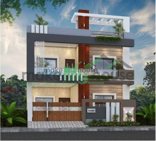 30*60 House plan, 1800 SqFt Floor Plan duplex Home Design- 11780