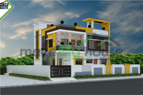 60*60 House plan, 3600 SqFt Floor Plan duplex Home Design- 12410