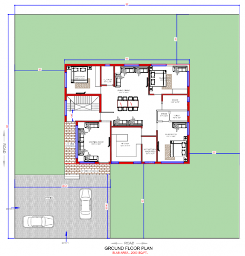 House design | Home design | Interior design | Floor Plan | Elevations