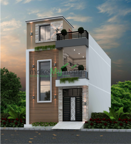 18*36 House plan, 648 SqFt Floor Plan duplex Home Design- 12959