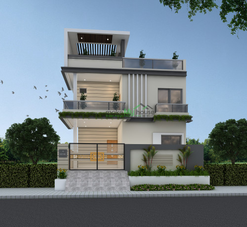 26*44 House plan, 1144 SqFt Floor Plan duplex Home Design- 13495