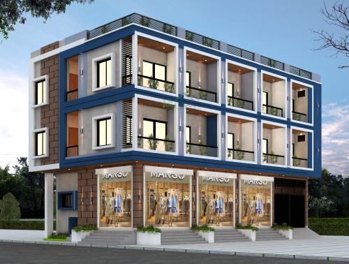 30x70-2100sqft-home-with-shop-design | Architecture Design | Naksha ...