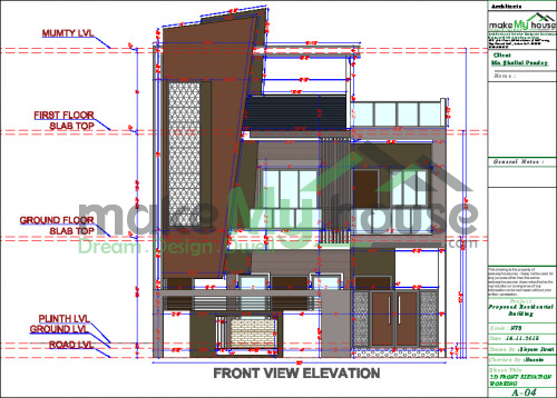30*60 House plan, 1800 SqFt Floor Plan duplex Home Design- 727
