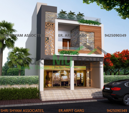 Buy 20x60 House Plan | 20 by 60 Elevation Design | Plot Area Naksha
