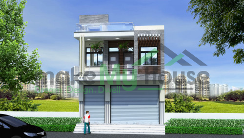 Buy 25x80 House Plan | 25 by 80 Elevation Design | Plot Area Naksha