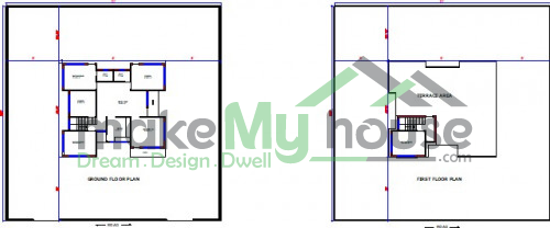 Buy 100x100 House Plan | 100 by 100 Elevation Design | Plot Area Naksha