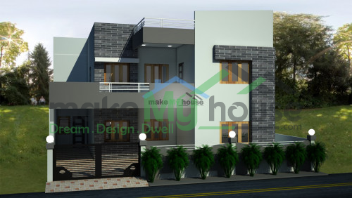 Buy 40x70 House Plan | 40 by 70 Elevation Design | Plot Area Naksha