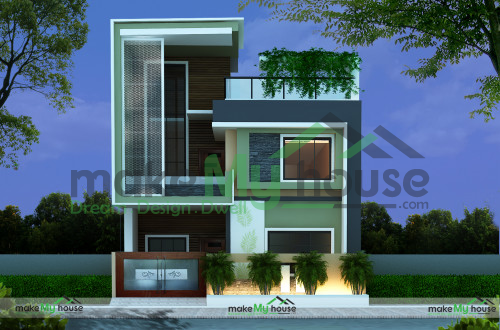 Buy 28x60 House Plan | 28 by 60 Elevation Design | Plot Area Naksha