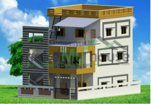 triplex house design in bangladesh Triplex house design apnaghar