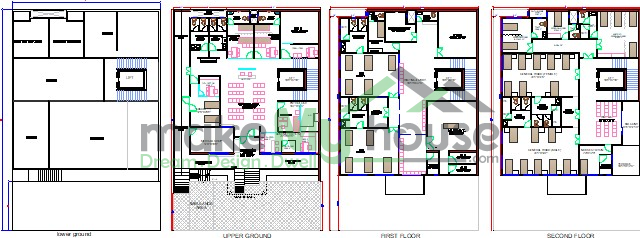 Buy 60x90 House Plan | 60 by 90 Elevation Design | Plot Area Naksha